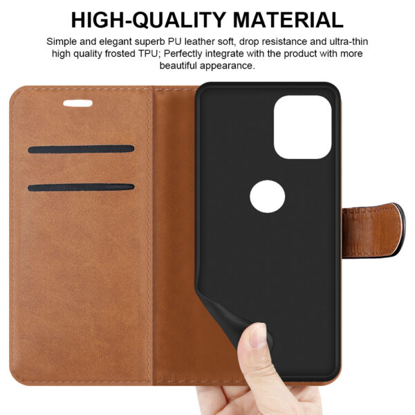 For Motorola Moto G100 Case Leather Wallet Book Flip Folio Stand View